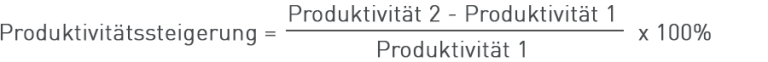 Produktivitat Berechnen