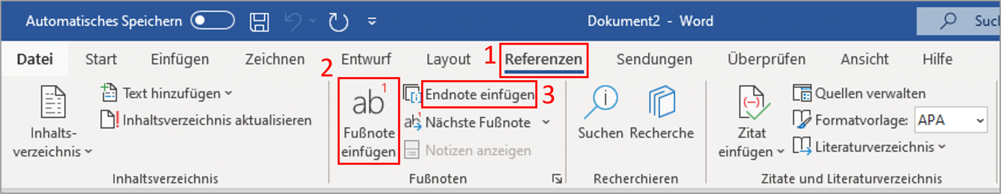 Richtig zitieren | Fußnoten in Word einfügen