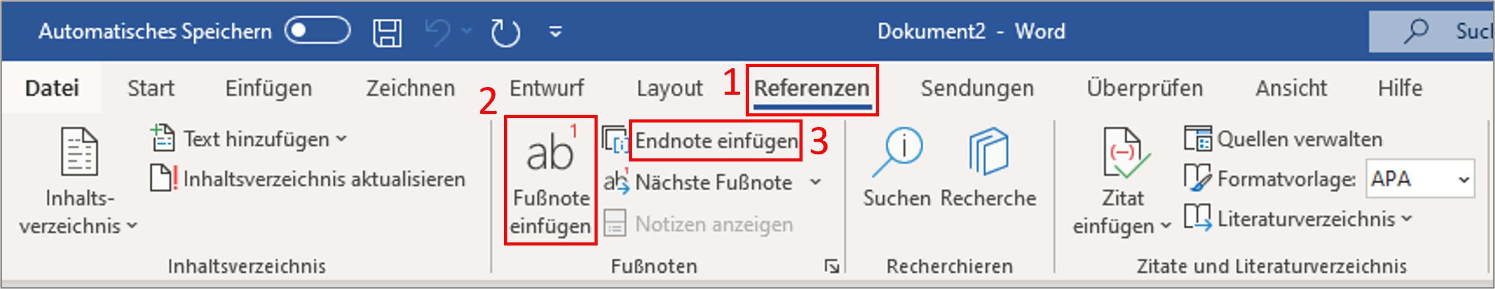 Richtig zitieren | Fußnoten in Word einfügen