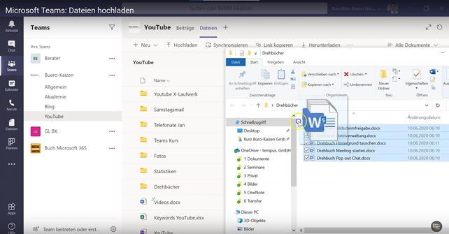 Microsoft Teams: Dateien hochladen mit optionalem Offline-Zugriff Microsoft Teams: Dateien hochladen mit optionalem Offline-Zugriff