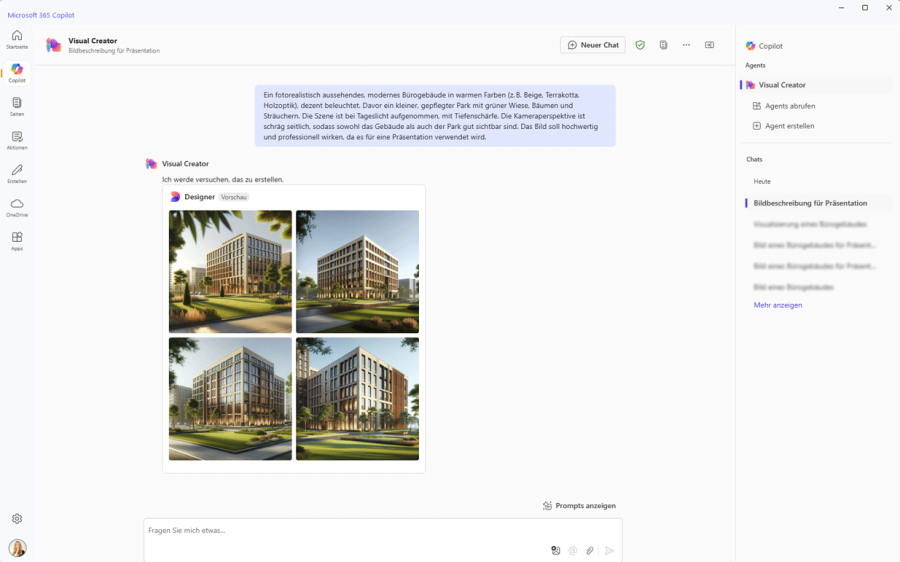 Copilot Bilder erstellen: Visual Creator richtig nutzen