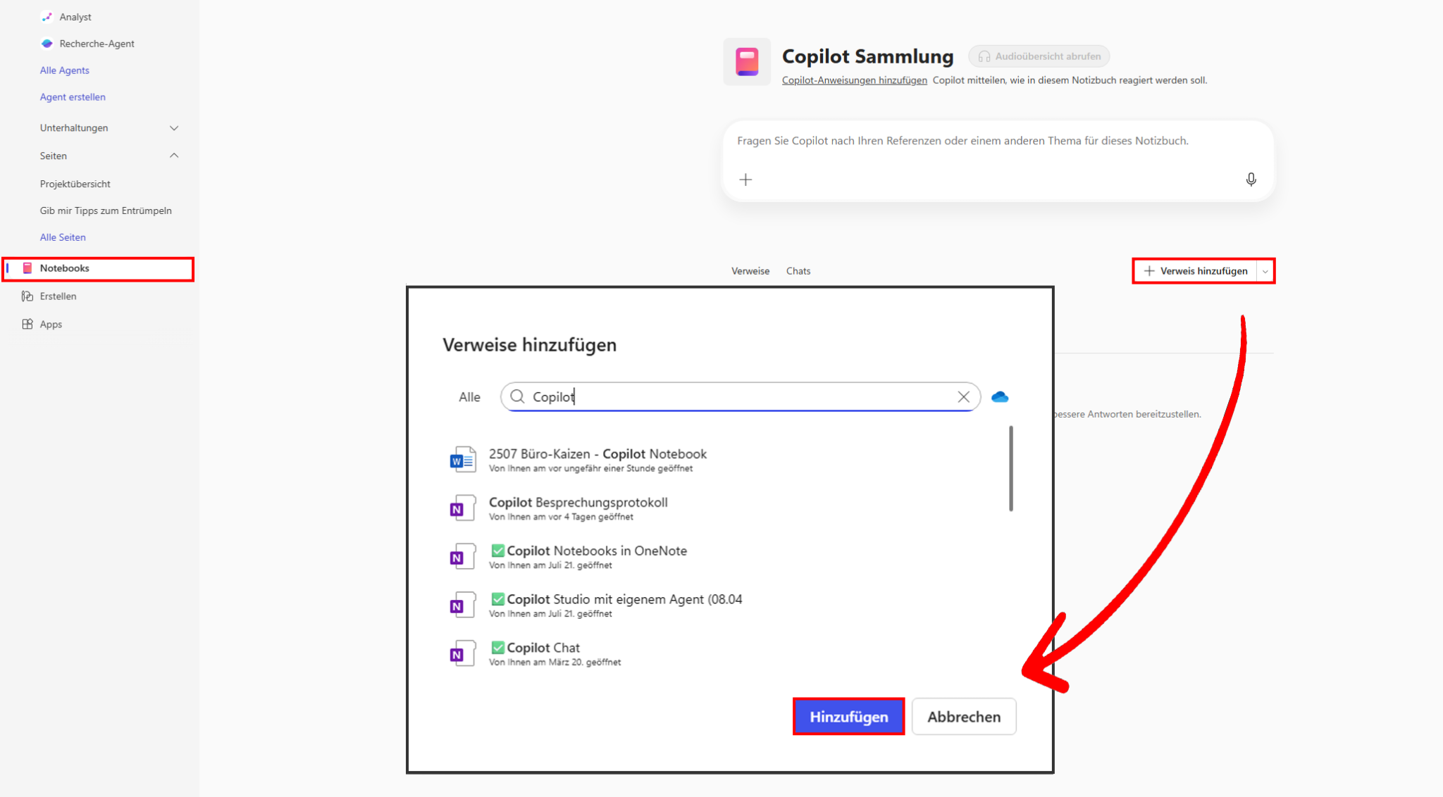 Anleitung für „Copilot-Notebook“: Zuverlässigere KI in Microsoft 365