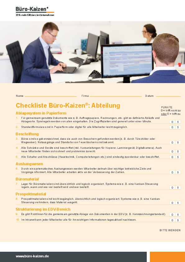Praxiserprobte Checklisten, Tipps und Anleitungen zum Download - Büro ...