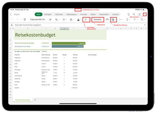 Excel auf dem iPad und iPhone bearbeiten: Anleitung & Tipps