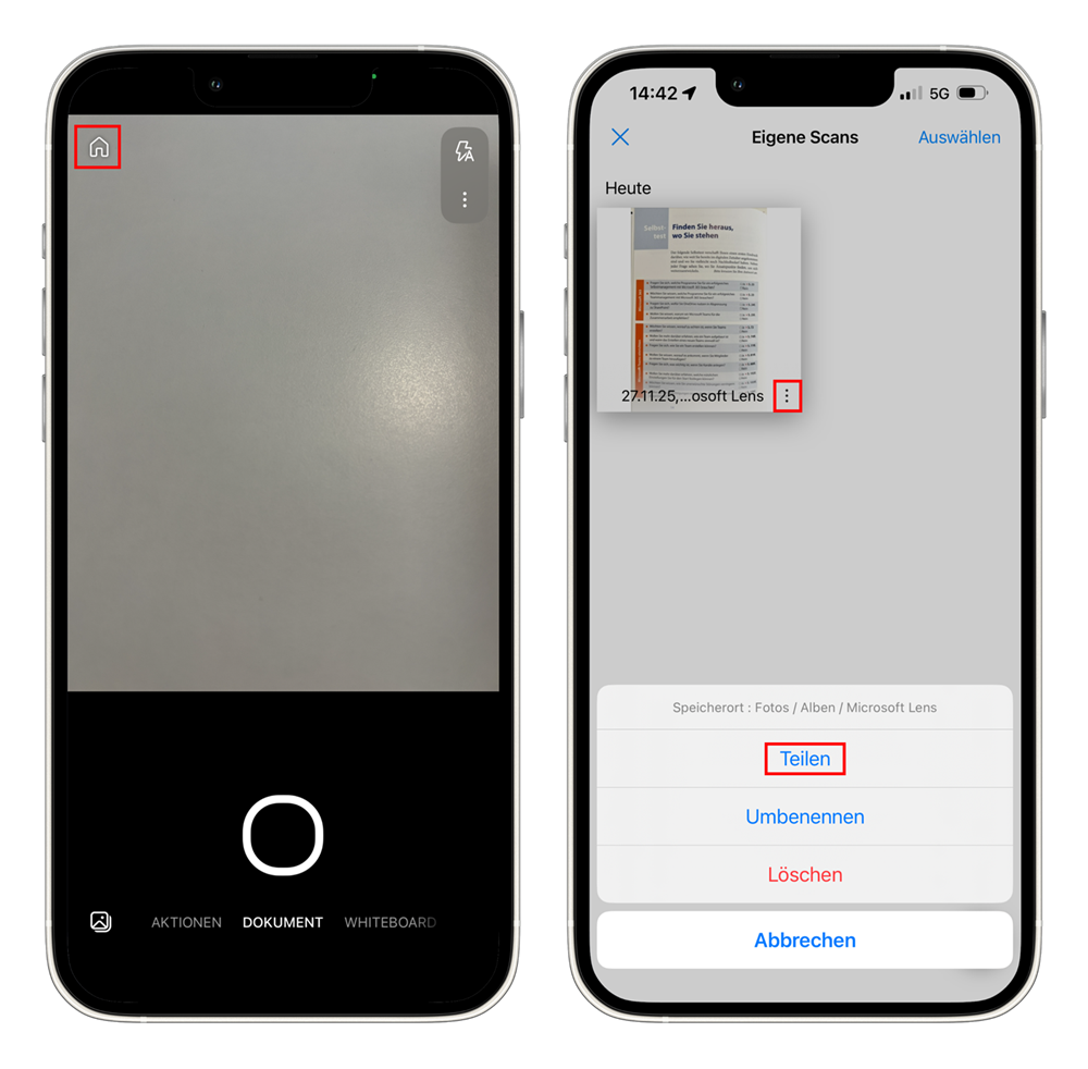 Anleitung: Wie man Microsoft Lens in OneDrive, OneNote & Copilot nutzt