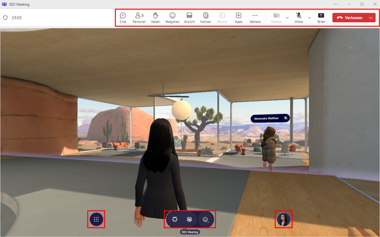 Microsoft Mesh: Anleitung für die immersiven 3D-Räume in Teams