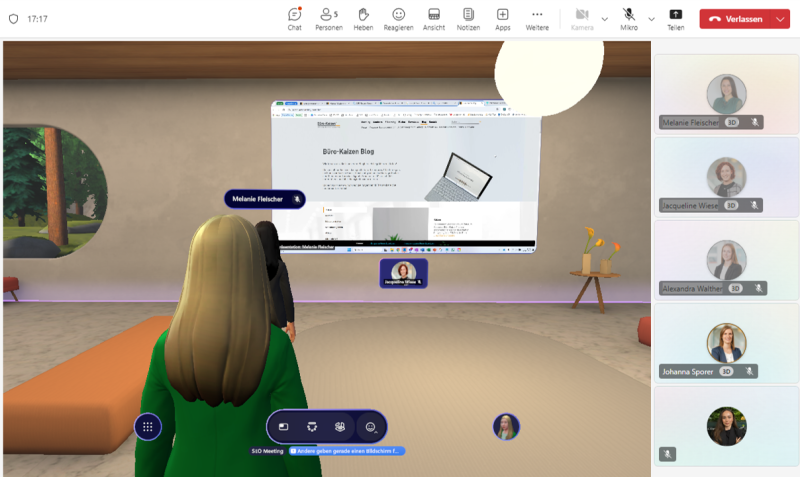 Microsoft Mesh: Anleitung für die immersiven 3D-Räume in Teams