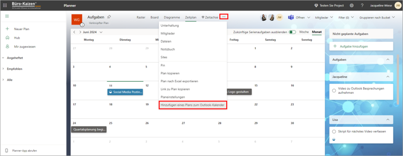 Microsoft Planner mit Outlook verbinden: 3 Schritte – so geht’s!