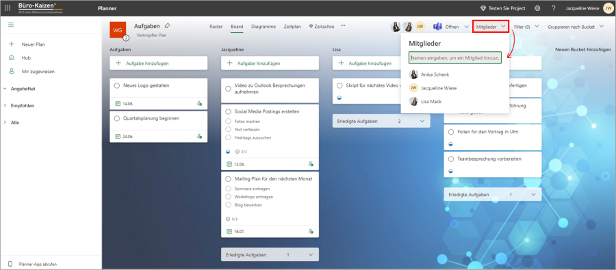 Microsoft Planner: Tutorial für das praktische Projektmanagement-Tool