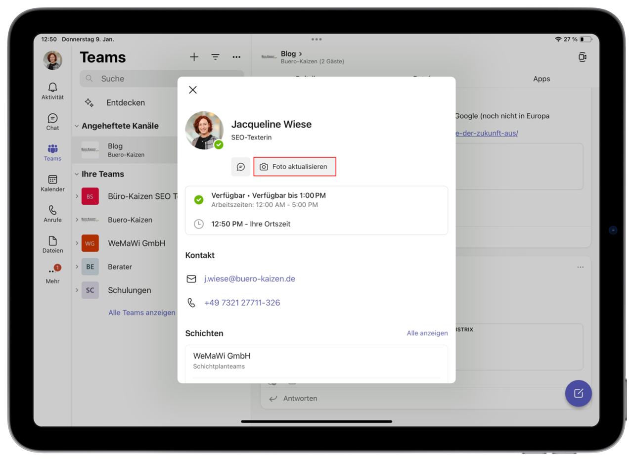 Microsoft Teams: Profilbild ändern, hochladen & Problemlösung