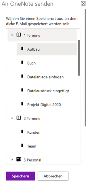 OneNote Inhalte erstellen und einfügen: Schritt für Schritt