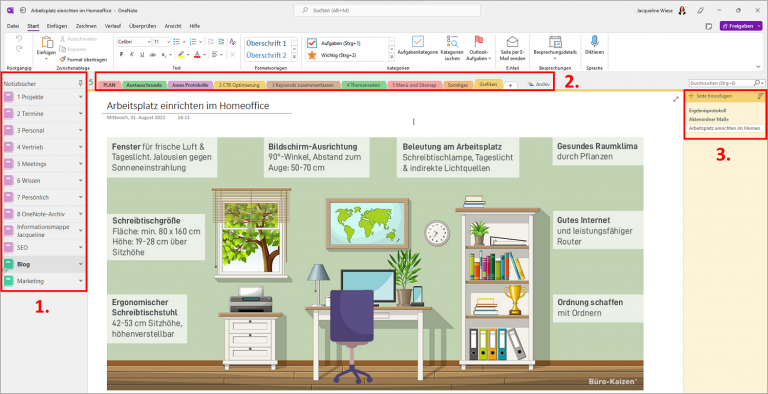 OneNote-Notizbuch löschen: Räumen Sie regelmäßig digital auf | Büro-Kaizen