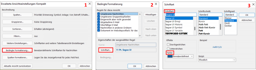 Outlook Ansicht ändern: Tipps für die optimale Einstellung