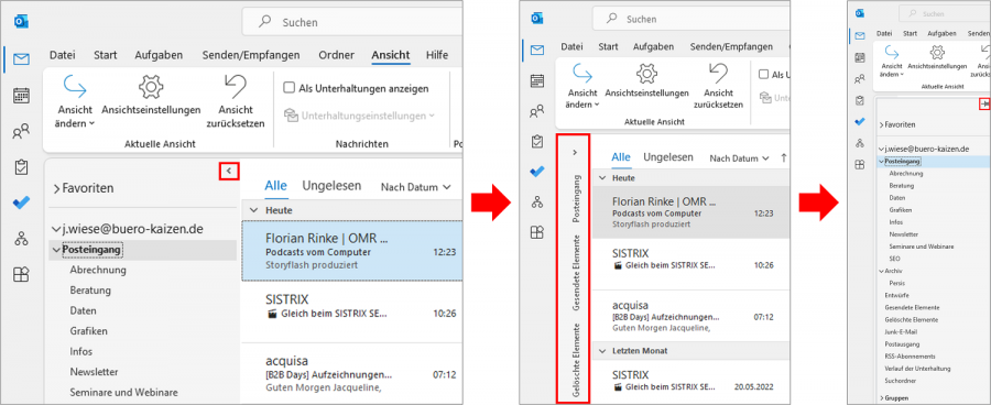 Outlook Ansicht ändern: Tipps für die optimale Einstellung