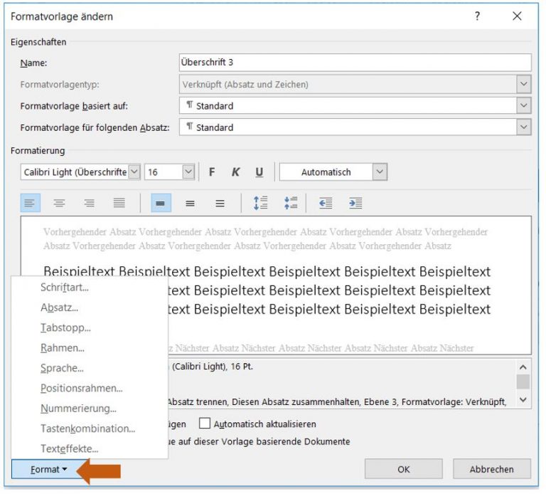 „Etwas mehr Format bitte!“ Formatvorlagen in Word erstellen, verwenden ...